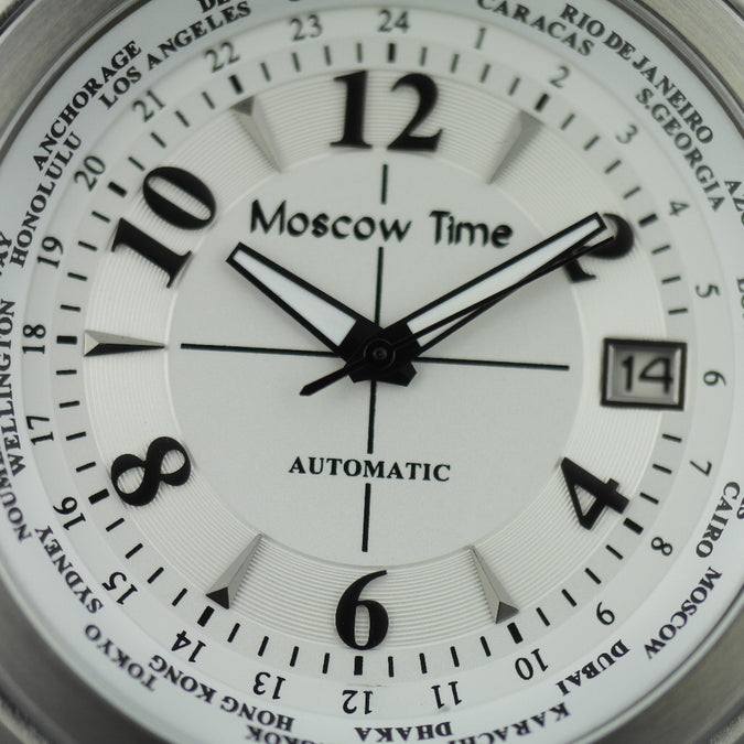 Moscow Time a world timer Gent's Automatic wrist watch – Konstantin ...