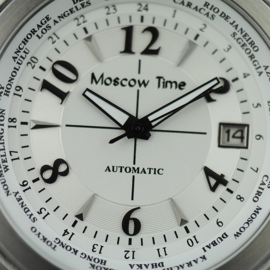 Moscow Time a world timer Gent's Automatic wrist watch – Konstantin ...