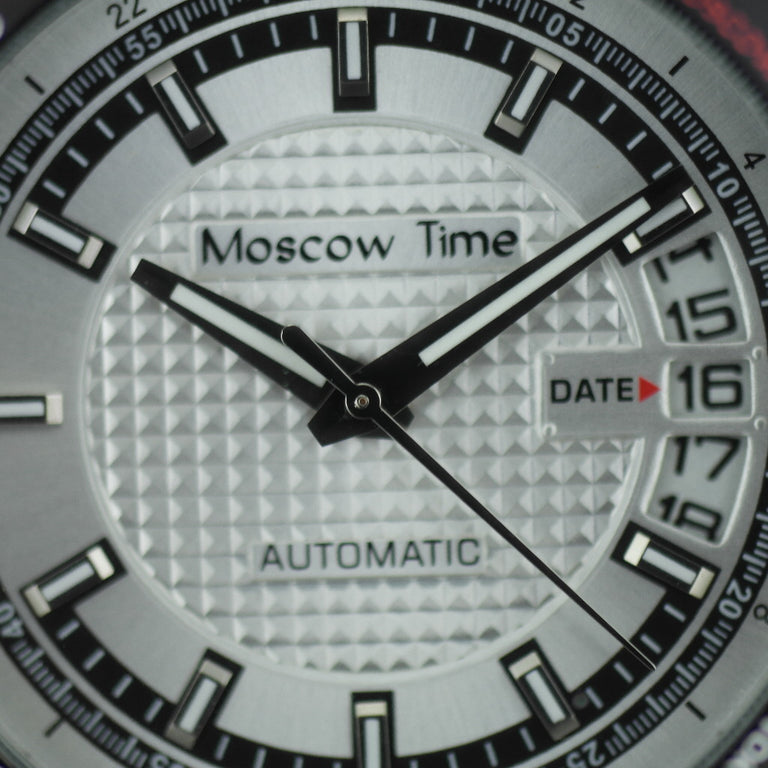 Moscow Time a world timer Gent's Automatic wrist watch with bracelet ...