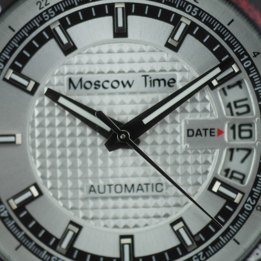 Moscow Time a world timer Gent's Automatic wrist watch with bracelet ...